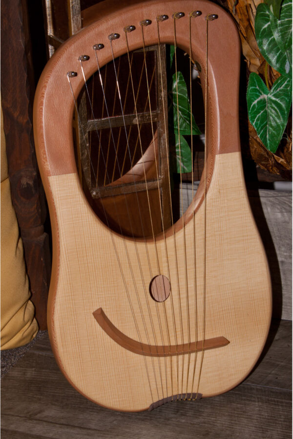 Mid-East Lyre Harp 10-String, Lacewood | Music2Tor